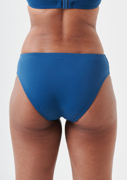Boudoir Beach Seaport Blue Belted Bikini Brief – Miss Mandalay